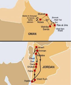 Byroads | Oman and Jordan – 15 Days – Oct19